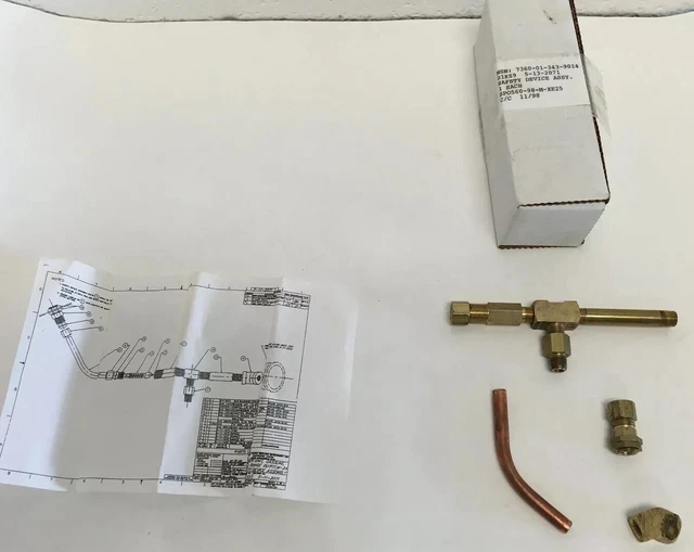 UNITÉ DE BRÛLEUR d'assemblage de dispositif de sécurité M-2A gamme de ...