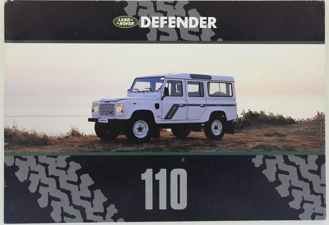 PROSPECTUS BROCHURE TOUT-TERRAIN Land Rover Defender 110 prospekt Opel ...