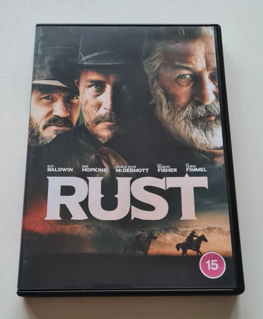 RUST DVD 2024 Alec Baldwin Josh Hopkins Patrick Scott McDermott Frances Fisher £5.95 - PicClick UK