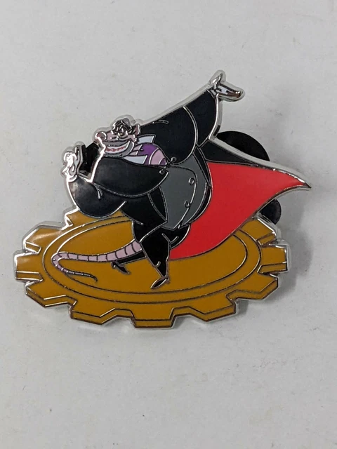 RATIGAN THE GREAT Mouse Detective Heroes vs Villains Notebook Disney LE ...