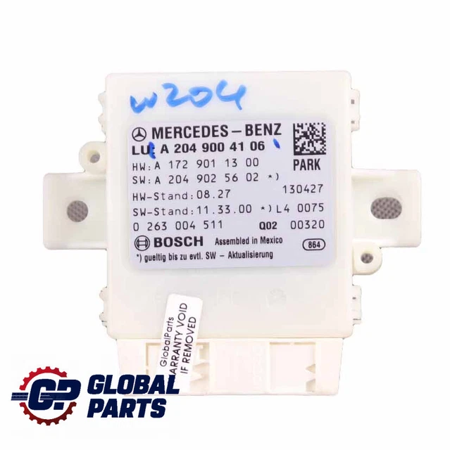 PARKTRONIC MODULE MERCEDES W204 PDC Parking Sensors Control Unit ...