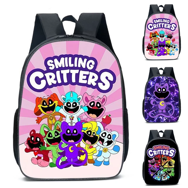 SMILING CRITTERS KIDS Backpack Students Cartoon School Book Bag Unisex ...