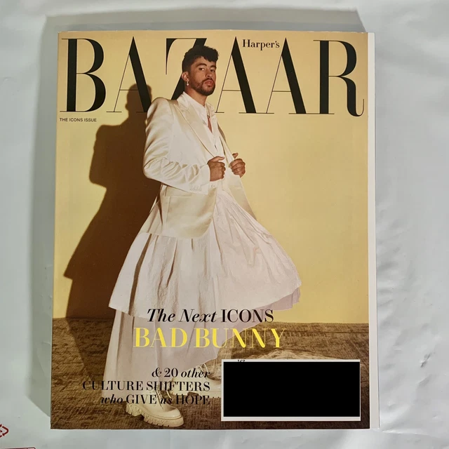 HARPERS BAZAAR MAGAZINE September 2022 BAD BUNNY The Next Icons Culture ...