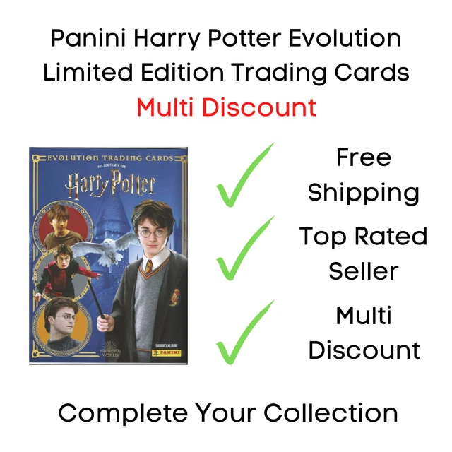 PANINI HARRY POTTER Evolution Limited Edition Trading Cards £2.95 ...