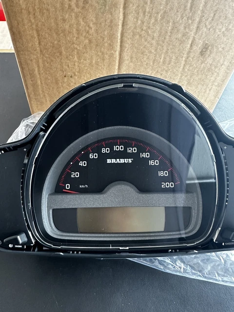 SMART FORTWO 451 Brabus Kombiinstrument, Tacho, Origin al, Blanko, NEU ...