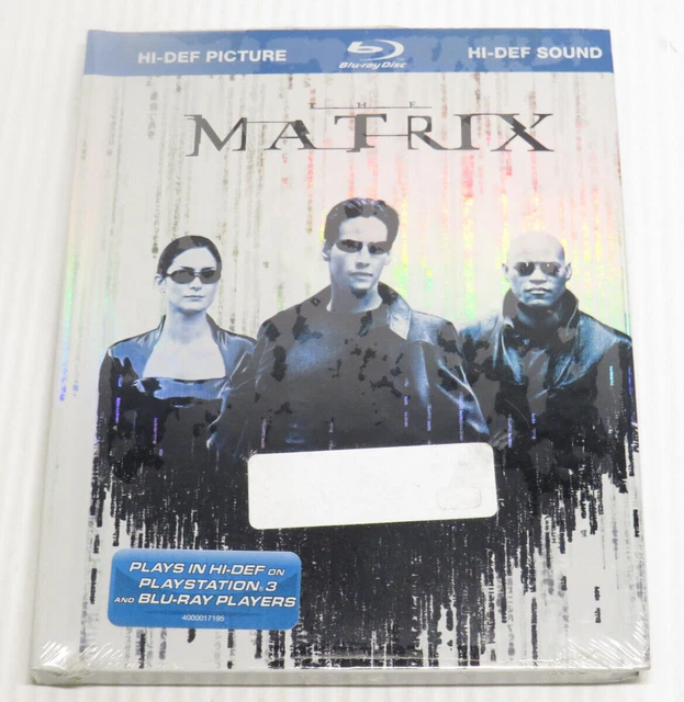 SEALED 2009 THE Matrix Blu Ray Keanu Reeves Laurence Fishburn Warner ...