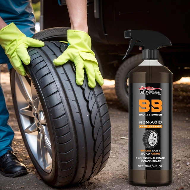 POWERFUL WHEEL CLEANER 120ml Powerful Rim Brake Buster Spray Car ...
