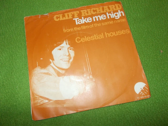 CLIFF RICHARD TAKE Me High "7 45 RPM '73 EMI VG++ Netherlands $5.95 ...