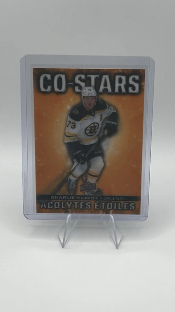 2025-26 UD TIM Hortons Co Stars CO5 McAvoy Pastrnak Boston Bruins $5.95 ...