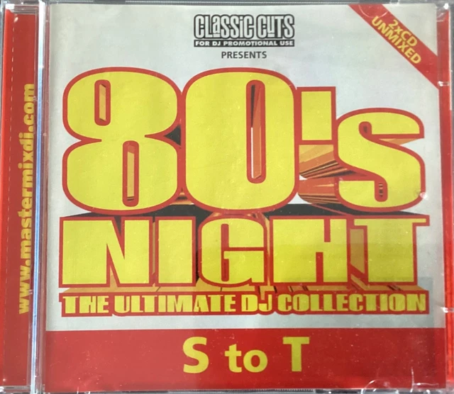 MASTERMIX CLASSIC CUTS 80s Night:S to T:The Ultimate DJ Collection~2xCD~DJ PROMO £3.25 - PicClick UK