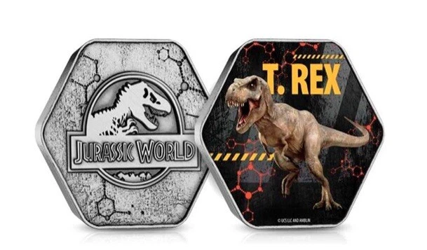 THE OFFICIAL NEW Jurassic World T. Rex Commemorative Brand New In ...