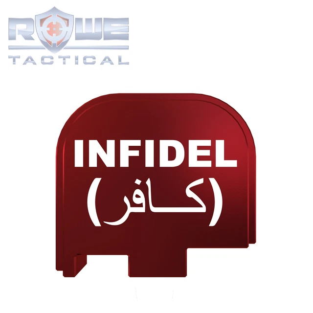 ROWE TACTICAL REAR Slide Cover Plate for Glock G43 G43x G48 - Red ...