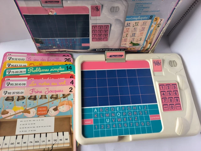 ANCIEN JEU ORDINATEUR Éducatif Allo Prof Carrefour Jeu Rare Vintage ...