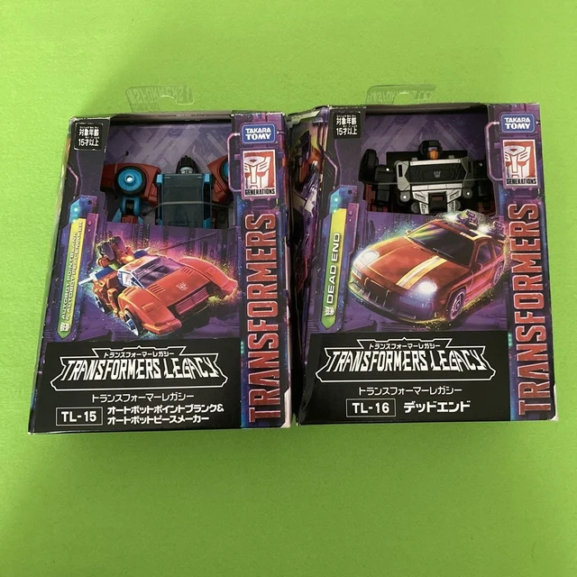 TRANSFORMERS LEGACY TL15 Point Blank & TL16 Dead End Set Sellado Nuevo ...
