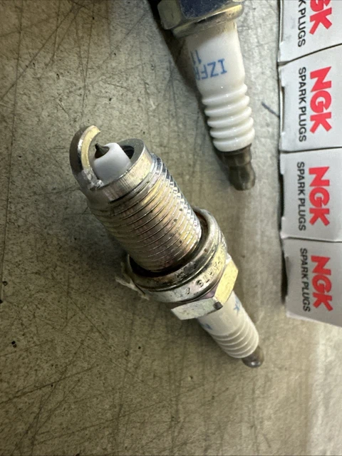 NEW NGK LASER Iridium Premium 4 Spark Plugs PN: IZFR5K11 3657 $48.50 ...