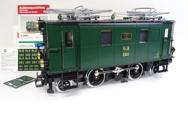 LGB SPUR G 21450 Schweiz E-Lok der RhB in OVP LE367 EUR 479,99 - PicClick DE