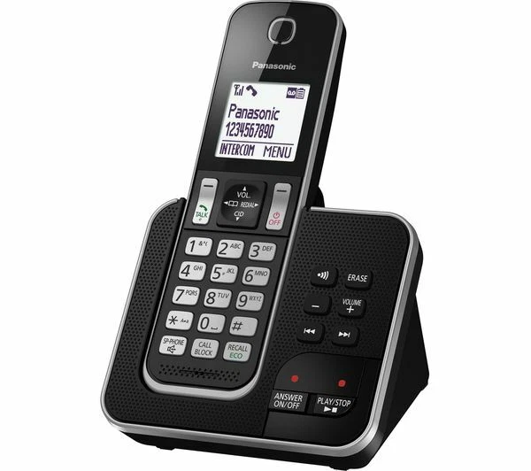 PANASONIC KX-TGD620E CORDLESS Phone with Answer Machine & Nuisance Call Blocking £29.99 ...