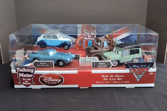 DISNEY PIXAR CARS 2 Save The Queen Talking Set Large Size £45.00 ...