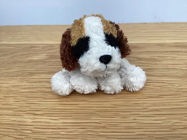 RARE RUSS BERRIE Small Dog Puppy Soft Toy Mini Scruffy Beanie Plush 5 ...