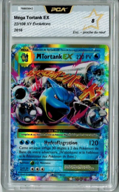 CARTE POKÉMON PCA Méga Tortank EX 22/108 XY Évolutions 8 EUR 151,39 ...