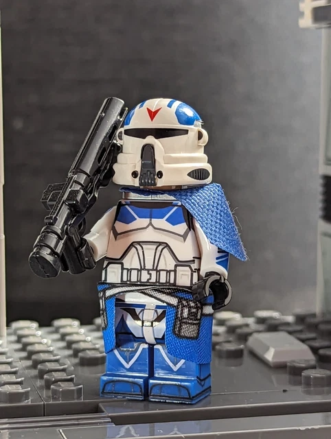 LEGO STAR WARS Custom Printed Clone 501st Legion Airborne Rocket ...