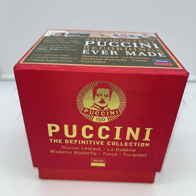THE GREATEST PUCCINI Recordings Ever Made The Definitive Collection 11 ...
