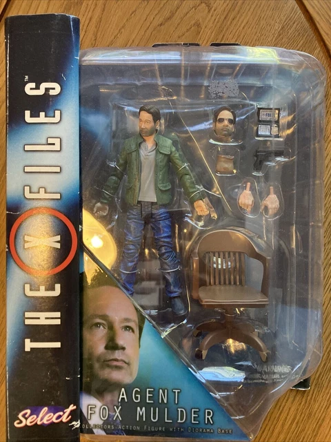 X FILES AGENT FOX MULDER Action Figure Diamond Select Toys,New! £49.99 ...