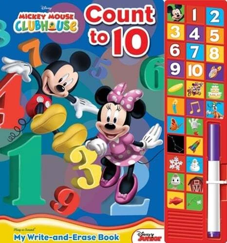 DISNEY JUNIOR MICKEY Mouse Clubhouse: Count to 10 by Brian Houlihan ...