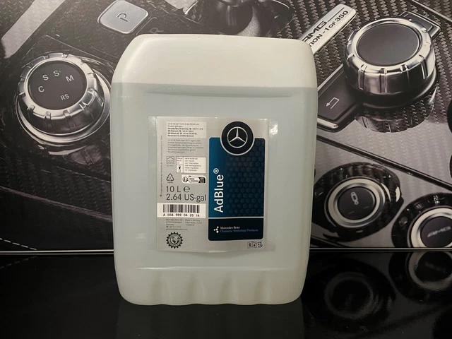 MERCEDES ADBLUE 10 LITRE Bottle Exhaust Emissions GENUINE NEW A004989042014 £25.99 - PicClick UK