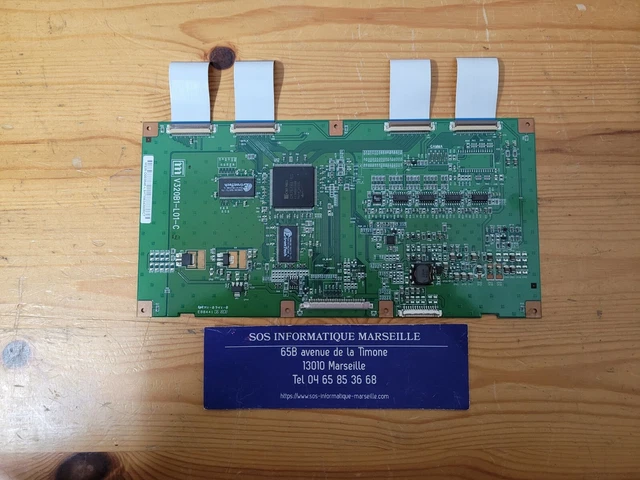 CARTE T-CON V320B1-L01C avec nappes TV SAMSUNG LE32R73BD EUR 25,00 ...