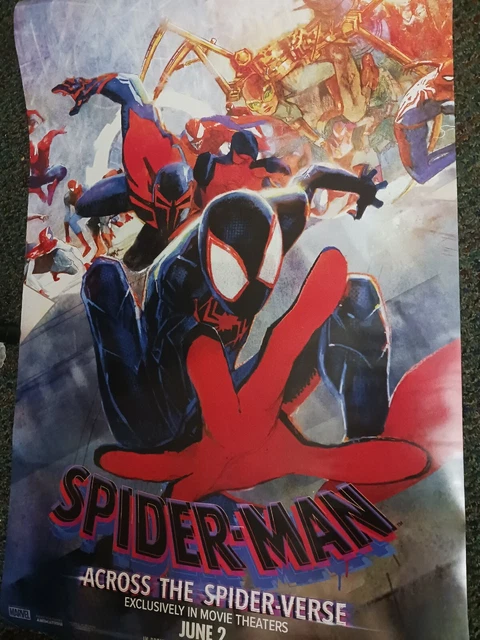 NEW OFFICIAL SPIDER-MAN Across the Spider Verse Opening Night Poster 22 ...