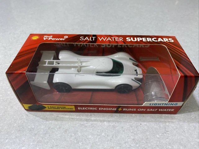 SHELL V-POWER SALT Water Supercars Lighting White Car Collectible Toys ...