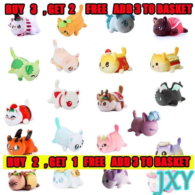 NEW MEOWS APHMAU Plush Doll Aphmau Mee Meow Food Cat Sleeping Pillow ...