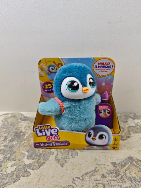 LITTLE LIVE PETS My Walking Penguin - Waddles | Soft and Cuddly ...
