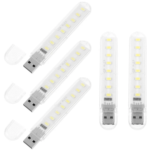 5PCS USB PLUG in Night Light Mini LED Beads Hallway Bedroom £8.99 ...