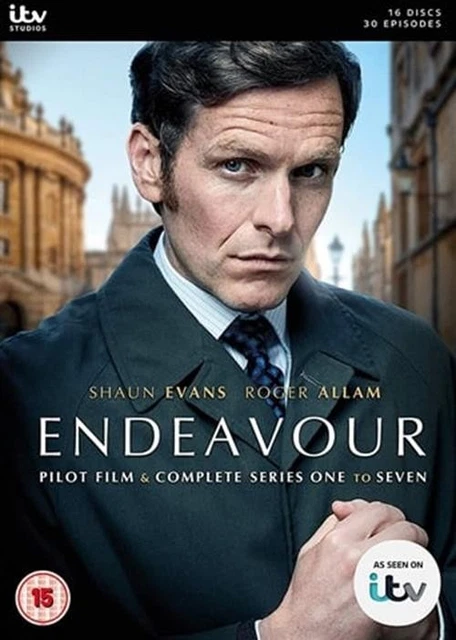 ENDEAVOUR SERIES 1-7 - 16 Discs DVD Boxset Box Set £81.99 - PicClick UK