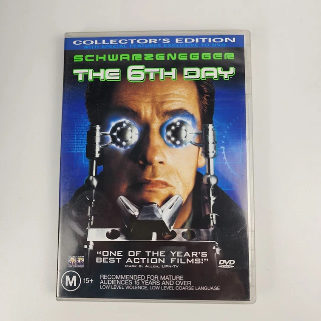 THE 6TH DAY DVD Collector's Edition Arnold Schwarzenegger Action Region ...