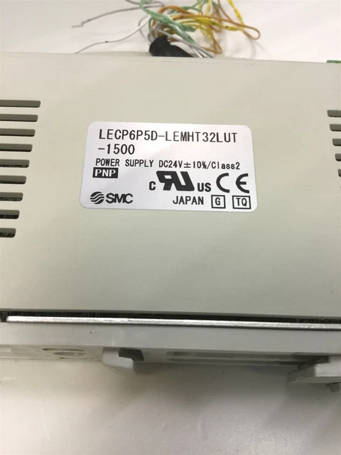SMC LECP6P5D-LEMHT32LUT-1500 STEP Motor Controller Actuator PNP 24VDC w ...