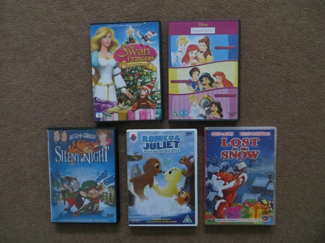 SWAN PRINCESS,DISNEY PRINCESS STORIES 1/2/3,BUSTER CHAUNCEY,ROMEO ...