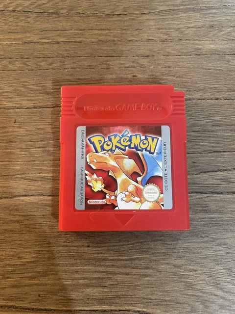 POKÉMON ROUGE DRACAUFEU Game Boy Nintendo EUR 55,00 - PicClick FR