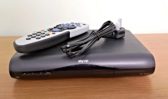 SKY HD 3D Multiroom Multiscreen Box DRX595 Powerlead Card and Remote £ ...