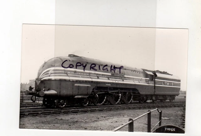 RAIL PHOTO LMS 462 Coronation 6220 Euston Station London LNWR £2.79 ...