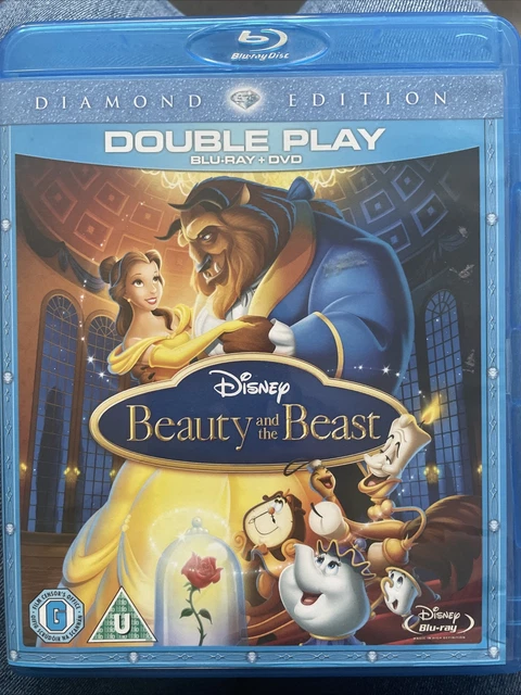 BEAUTY AND THE Beast (Disney) Blu-ray + DVD (2010). Diamond Edition ...