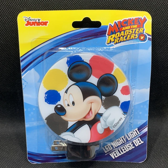 DISNEY JUNIOR MICKEY Mouse And The Roadster Racers LED Night Light In ...