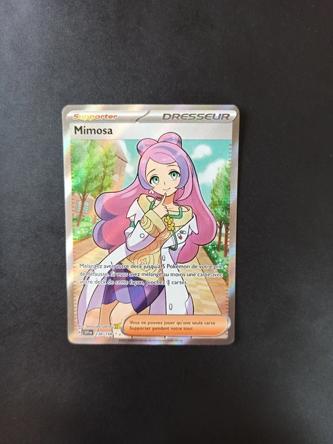 CARTE POKÉMON MIMOSA Full-Art 238/198 - Ecarlate et Violet - FR - Neuf ...