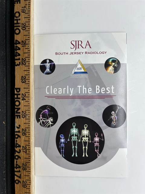 2000S SOUTH JERSEY Radiology SJRA CAncer Information Brochure Vintage £ ...