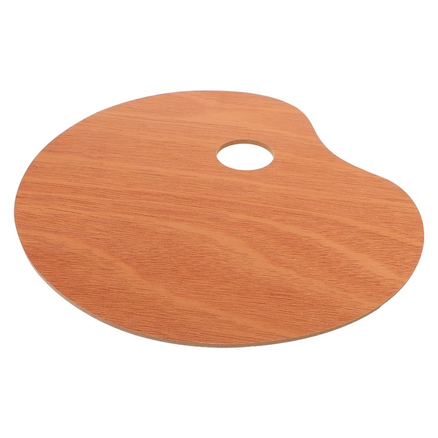 WOODEN COLOR PALETTE Travel Brazilian Pallet Tray Airtight Paint £12.59 ...
