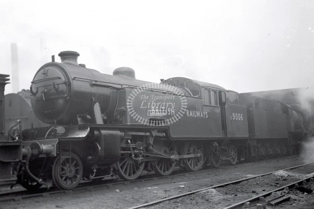 PHOTO BR British Railways Steam Locomotive Class L1 E9006 at Darlington ...