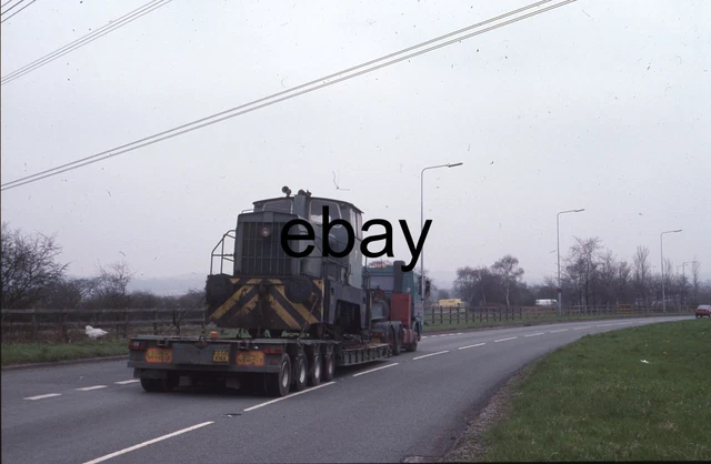 35MM RAILWAY SLIDE- Shell Industrial Loco No 7 TH236V/71 for disposal ...