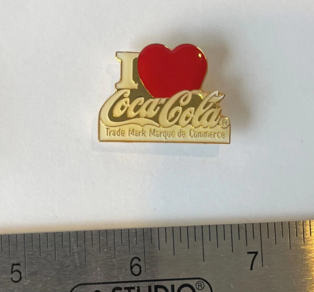 I LOVE COCA-COLA Vintage Collector Pin $6.59 - PicClick CA